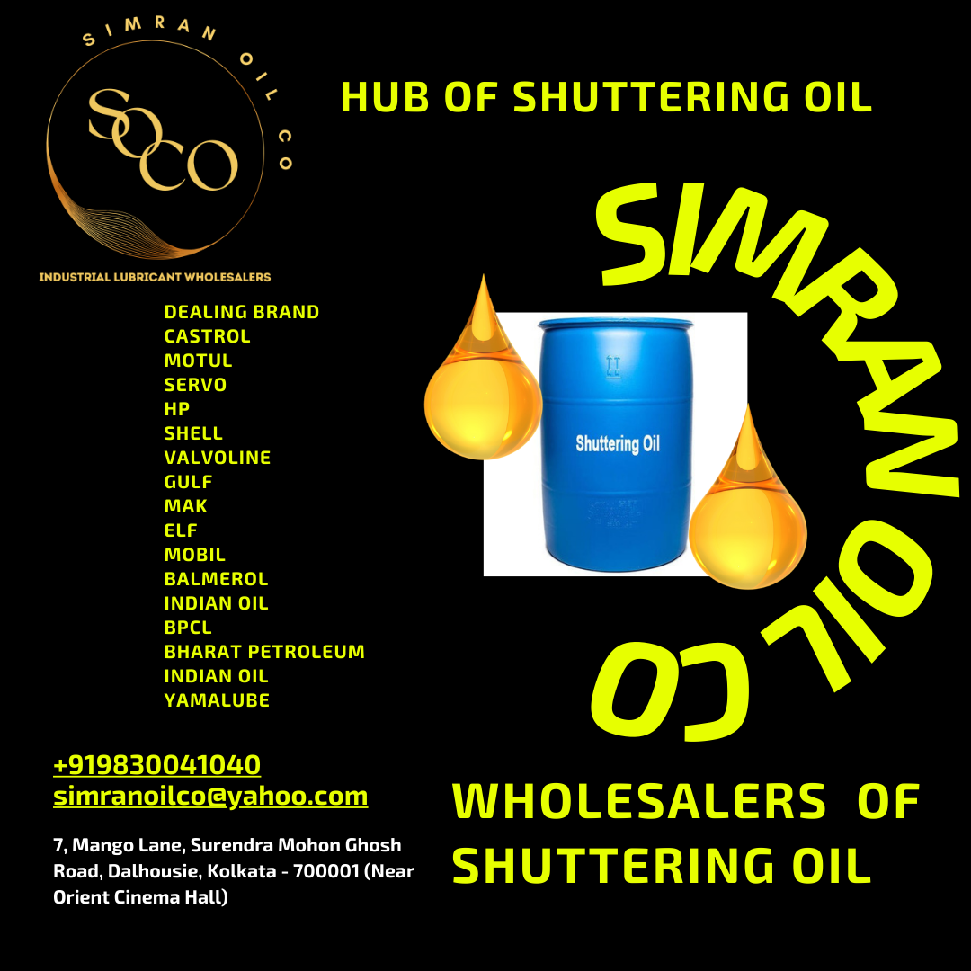 Shuttering Oil – lubricant and automobile Oil solutions